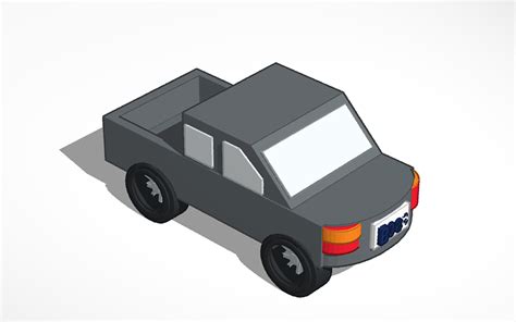 3d Design Truck Tinkercad