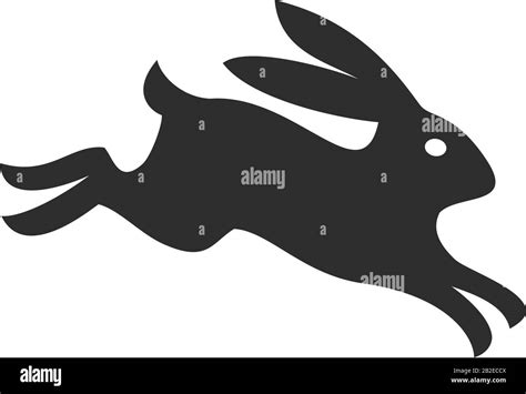 Bunny Icon Template Black Color Editable Bunny Icon Symbol Flat Vector