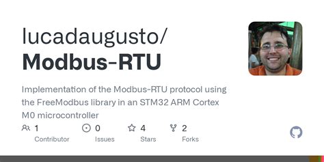 github lucadaugusto modbus rtu implementation of the modbus rtu