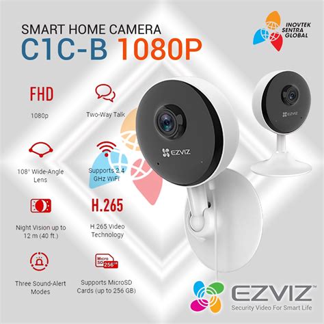 jual ezviz c1c b c1c b smart home ip camera cctv 1080p garansi