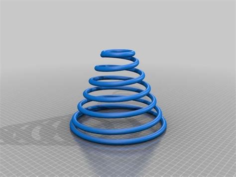 Springs And Springmaker Openscad Library By Parkinbot Thingiverse Springs Prints Leather