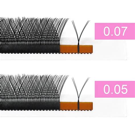 Yy Shape Double Tip Lashes Natural Mink B C D Curl Individual Premade Volume Ebay In 2024