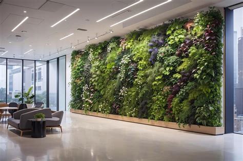 Premium Ai Image The Living Wall Of Information Dynamic Data