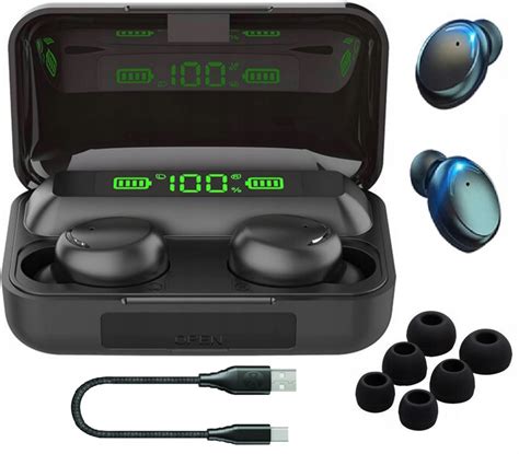 SŁuchawki Bezprzewodowe Sportowe Bluetooth Wodoodporne Powerbank