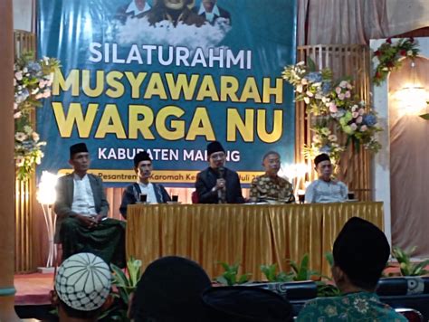 Malang Musyawarah Warga Nu Malang Rekomendasikan Gus Imin