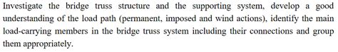 Investigate The Bridge Truss Structure And The Chegg Com