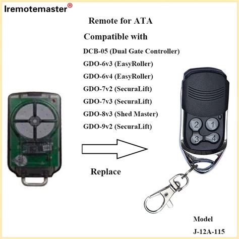 For Ata Ptx5ريموت كنترول باب كراجherculift Garage Door Remote Control