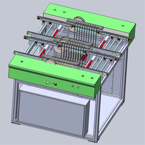 Pcb板存板自动送料机 3d模型 三维模型
