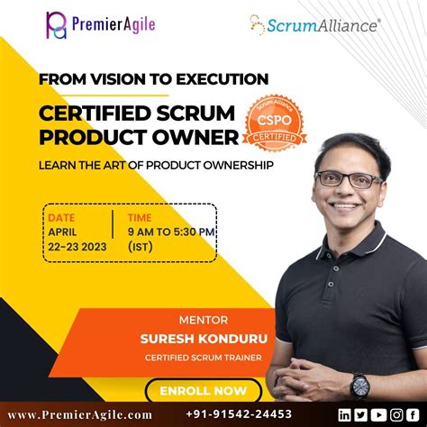 Premieragile On Linkedin Productowner Cspo Scrumteam Productvision