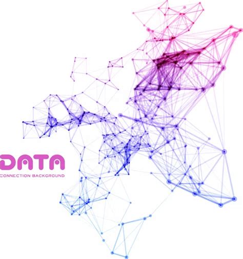 Abstract Network Connection Vector Technology Background White Stock Vector By ©yayimages 344802000