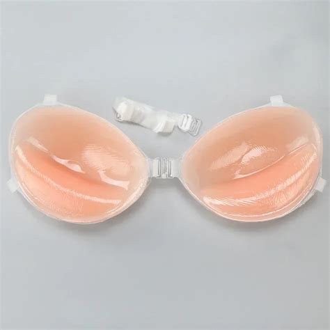 Sujetador De Silicona Invisible Sin Tirantes Para Mujer Push Up