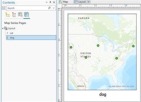 solved print a different map based on a value in a featru esri