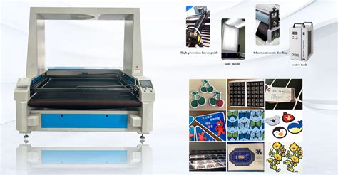 Ccd Camera Vision Positioning Automatic Feeding Fabric Laser Cutting Machine