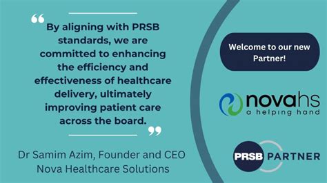 Novahs Digitalhealth Patientsafety Healthcareinnovation Prsb Dr