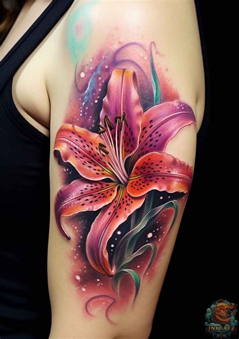 Stargazer Lily Tattoo A Tattoo Of Elegance And Sophistication Designs Inktat Com
