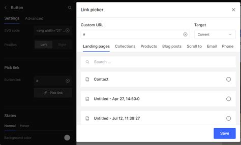 Button Element Help Center