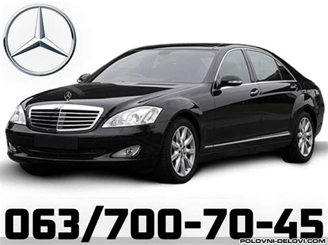 Delovi Mercedes S Class W220 W221 W222 Kompletan Auto U Delovima