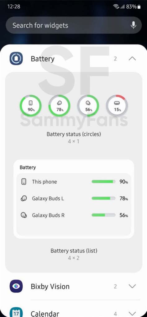 One Ui 5 1 Vs Android 13 Ultimate Battery Widget Comparison Sammy Fans