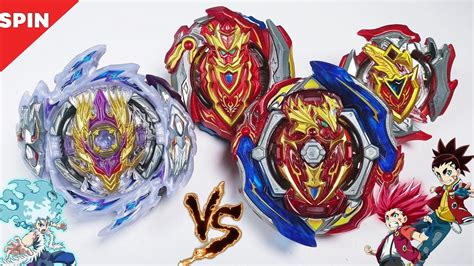 Beyblade Burst Sparking Rage Longinus Vs All Achilles ベイブレードバースト베이블레이드 버스트 슈퍼킹 레이지 롱기누스 Vs 모든