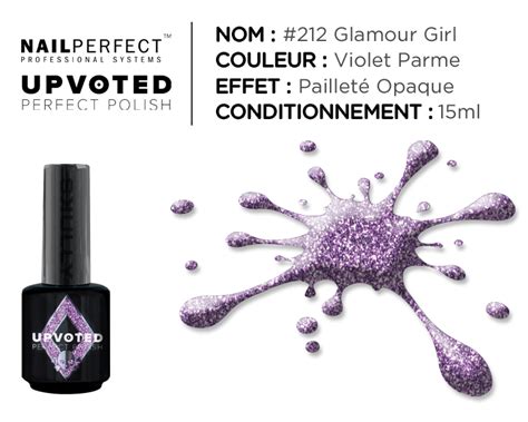 Nail Perfect Upvoted Glamour Girl 212 Relais Beauté Bien Être
