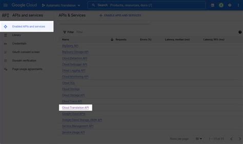 How To Generate Google Translate Api Key