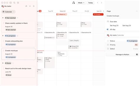 Use Notion Calendar With Notion Notion Help Centre