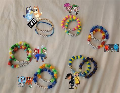matching kandi singles etsy in 2024 kandi bracelets diy bracelets