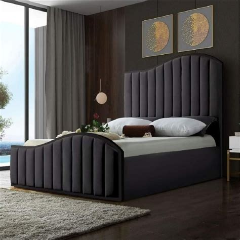 Linen Curvy Bed Moon Sleep Luxury Beds