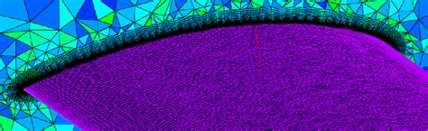 The Generated Boundary Layer Mesh Over The Wing Download Scientific Diagram