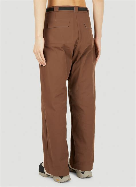 Classic Chino Pants In Brown Roa