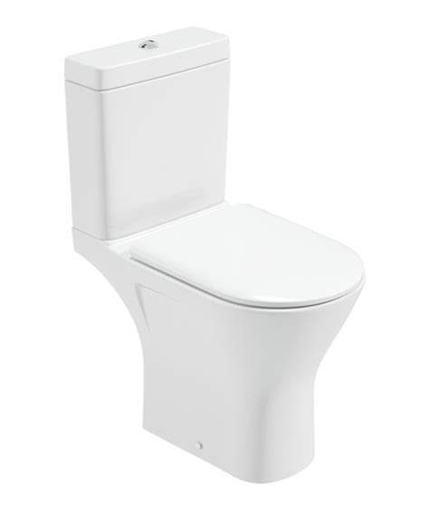 SCALA COMFORT HEIGHT OPEN BACK CLOSE COUPLED RIMLESS WC SEQUENCE SEAT