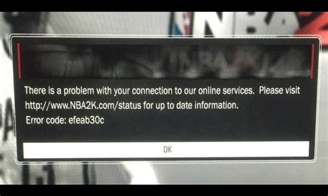 nba 2k error code efeab30c xbox one comprehensive solutions to get