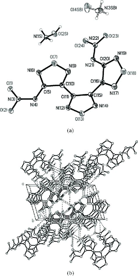 A Molecular Structure Of 2a Showing The Atom Numbering With