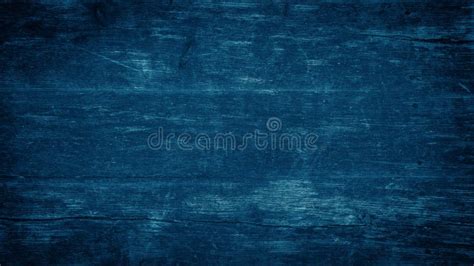 Abstract Old Brown Rustic Blue Colored Painted Dark Grunge Grain Wooden