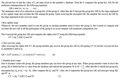 Secure Message Transmission Using Centralized Group Key Distribution