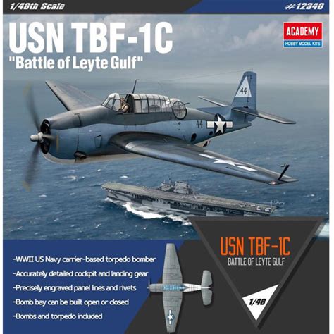 Academy Usn Tbf 1c Avenger Battle Of Leyte Gulf 148
