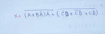 Answered Draw A Logic Circuit Before Simplifying And Simplify The Eq