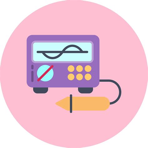 Oscilloscope Vector Icon 37094906 Vector Art At Vecteezy