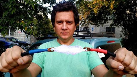 Ставим новые клеммы. Обжимаем провода с помощью КВТ ПГРС-70. Провода на ...