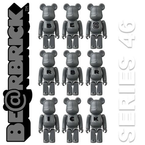 Bearbrick 100 Series 46 Basic Set Of 9 Urban Attitude