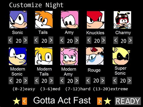 Five Nights At Sonics 2 Custom Night By Junnboi On Deviantart