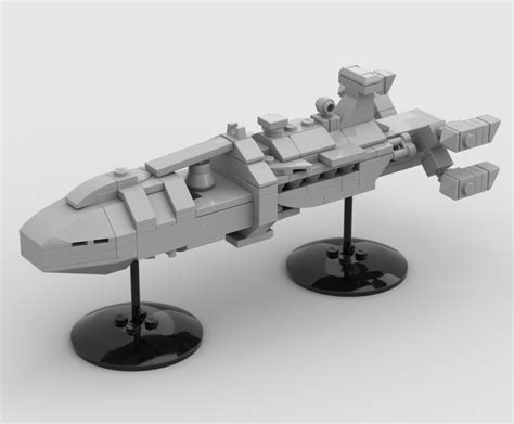 Lego Moc Nano Rodger Young By Thierry Rebrickable Build With Lego