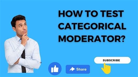 Moderation Analysis With Categorical Moderator Using Amos Youtube