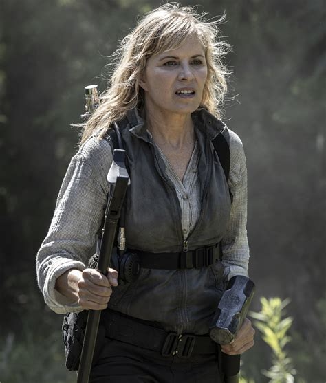 Fear The Walking Dead S08 Madison Clark Gray Vest