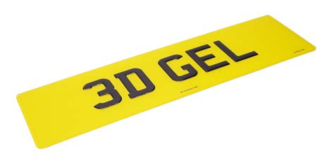 3d Number Plates Road Legal Dvla Registered