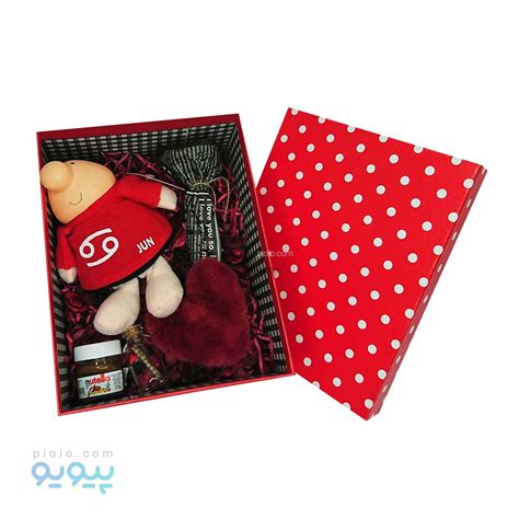 مشخصات و خرید باکس ولنتاین با عروسک دماغ فروشگاه اینترنتی پیویو