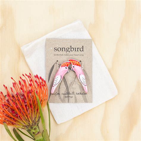 Songbird Earrings Jewellery And Ts For Bird Lovers Songbird