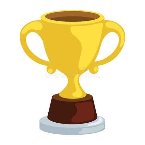Trophy Award Icon Stock Vector Illustration Of Golden 347576761
