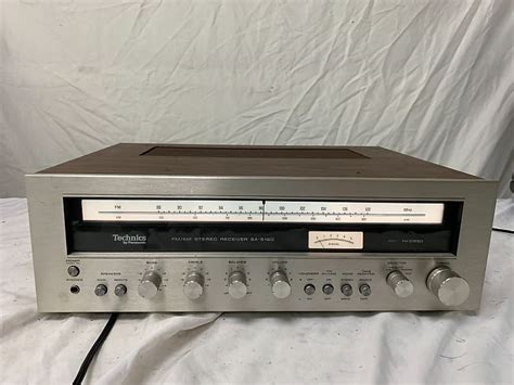 Technics Panasonic Sa 5160 Fmam Stereo Receiver Tested And Reverb