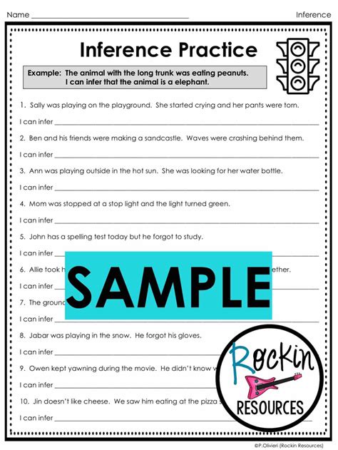 How To Teach Inference Rockin Resources